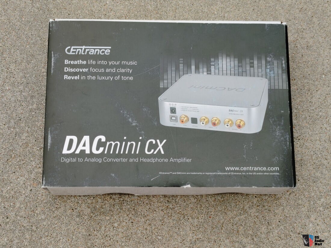 Centrance DACMini CX Digital-to-Analog Converter DAC & Headphone ...