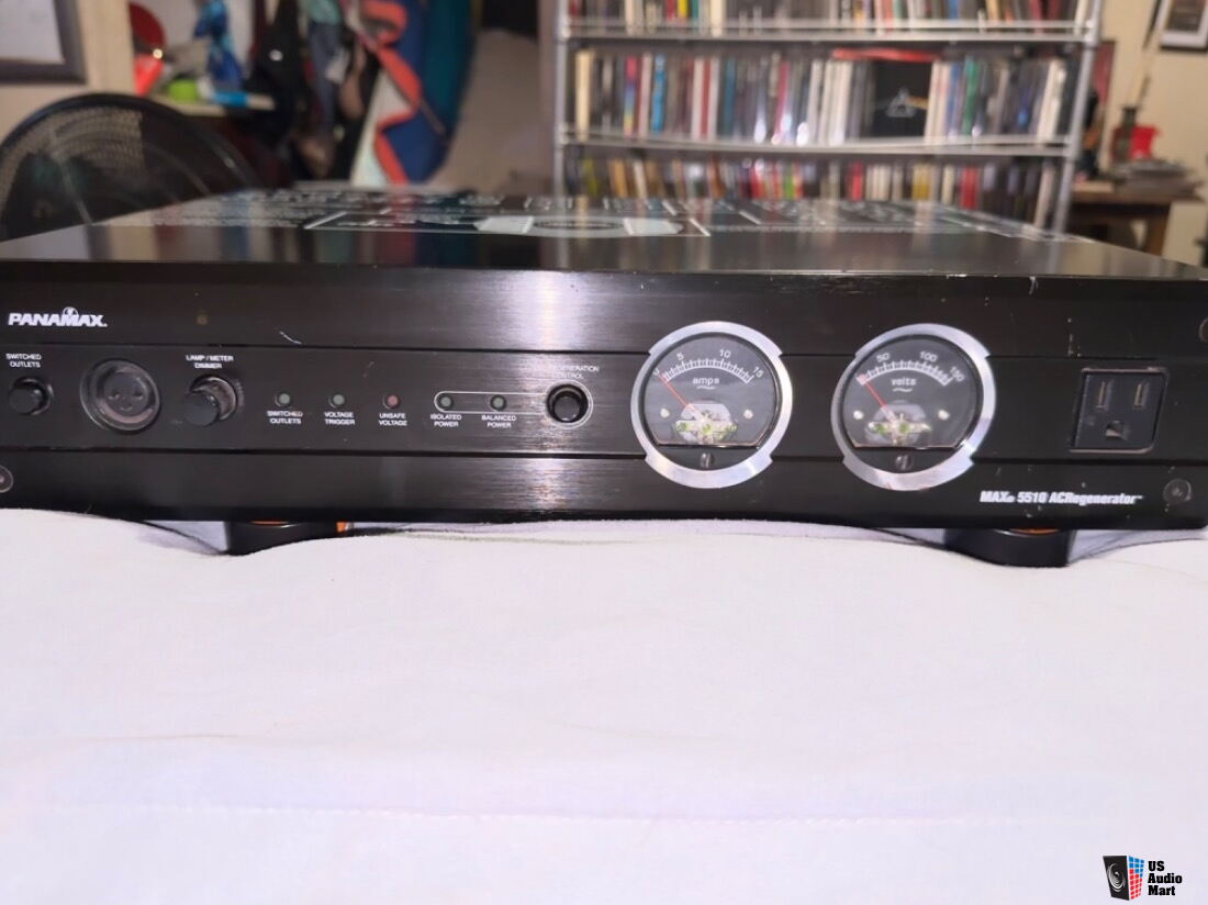Panamax Max 5510 ACRegenerator Surge Protector Power Conditioner Photo ...