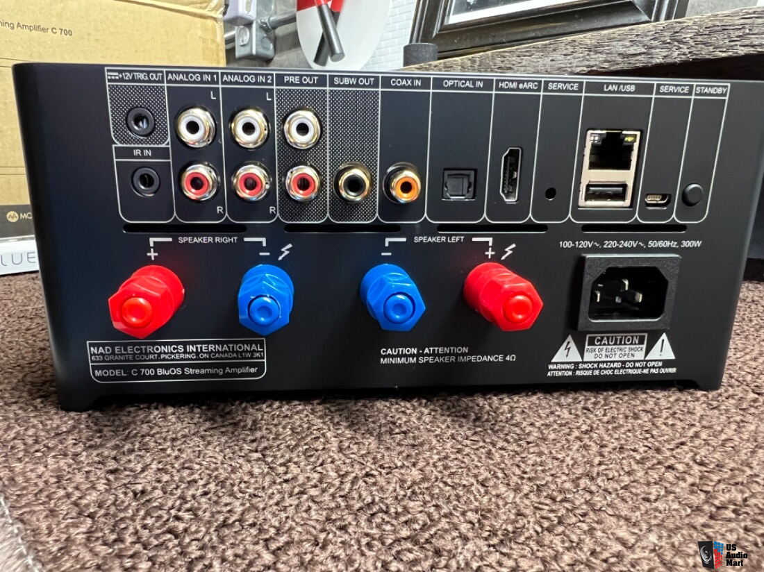NAD C700 streaming amplifier Photo #4561478 - US Audio Mart