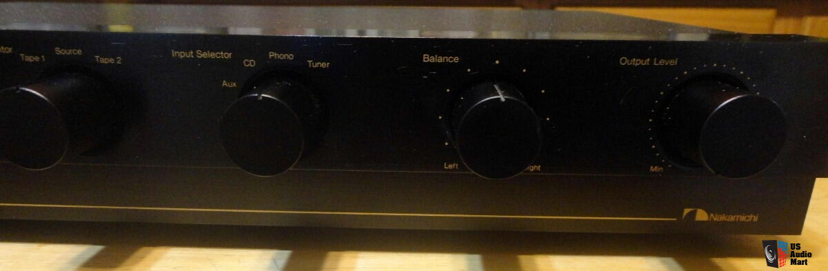 Nakamichi CA5 stasis Pre- Amplifier W/Phono Stage (Nelson Pass Design ...