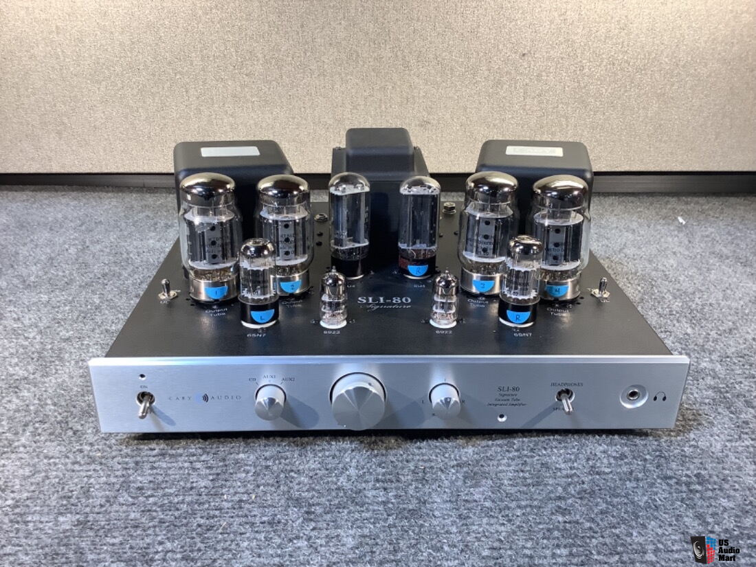 Cary Audio Tube Amp SLI-80 Signature. Serviced By Cary (12/15/22) For ...