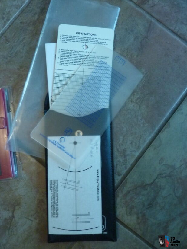 DB Protractor and Shure scale Photo #4562724 - US Audio Mart