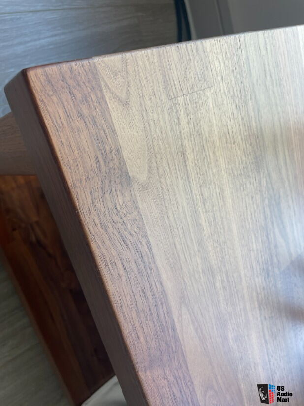 Hi-Fi Racks UK Podium XL - 2 tier + 1 - Large - Walnut - Custom built ...