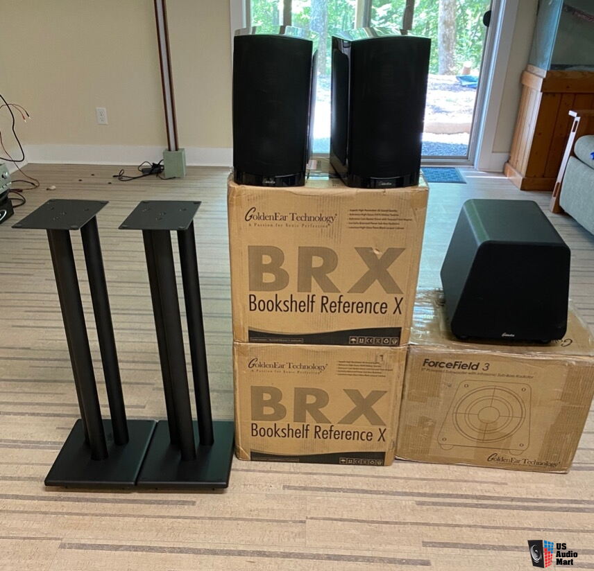 GoldenEar BRX Reference X Bookshelf Speakers Photo #4563176 - US Audio Mart