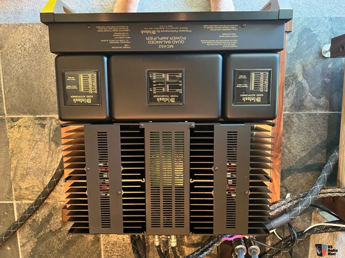 McIntosh MC-452 Power Amplifier Photo #4563179 - US Audio Mart