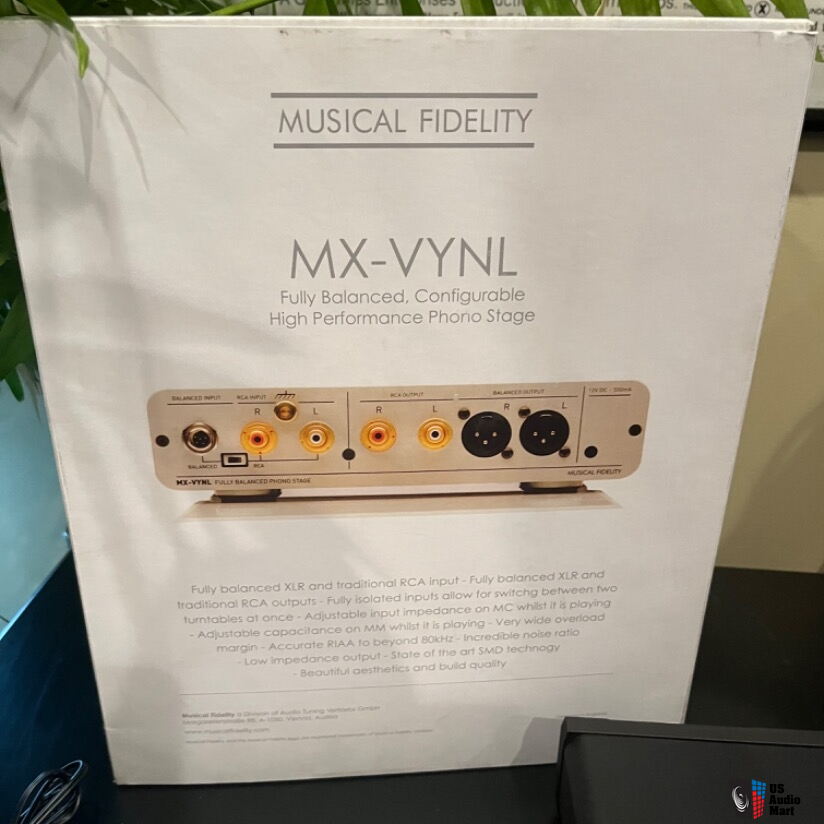 Musical Fidelity MX-VYNL High Performance Phono Stage Photo #4564870 ...