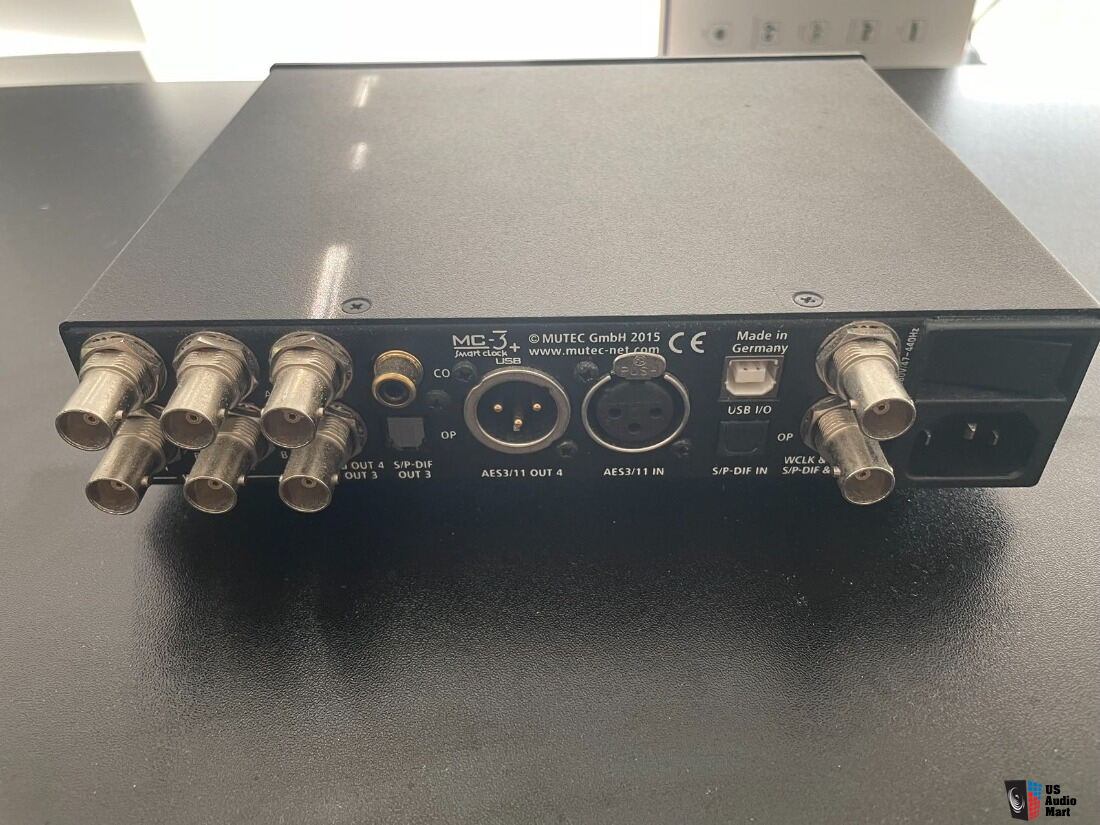 Mutec MC-3+ Master Clock & Re-Clocker & USB Interface *NOT DAC Photo ...