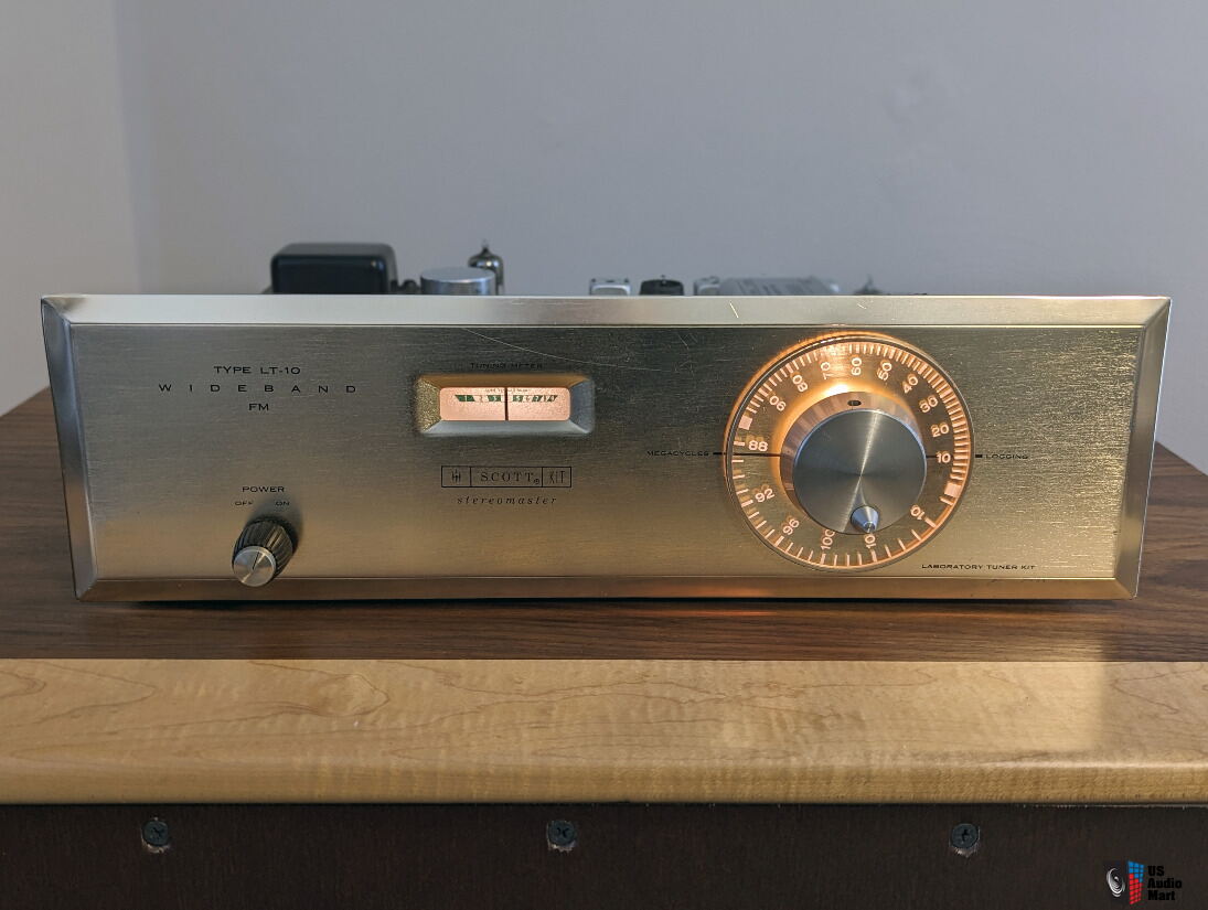 Recapped H.H. Scott LT-10 Mono Wideband FM Labratory Tube Tuner with ...