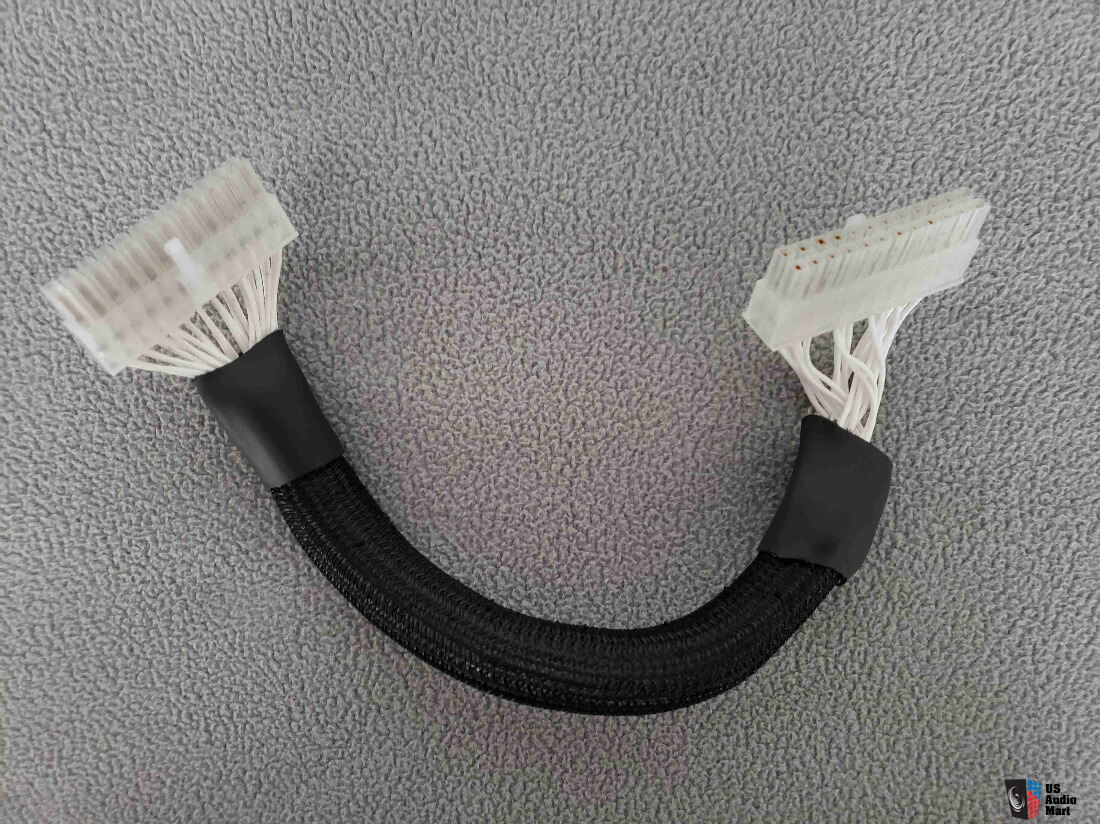 Paul Hynes Design Molex 24 Pin - 24 Pin ATX Cable 30cm (Mundorf Silver ...