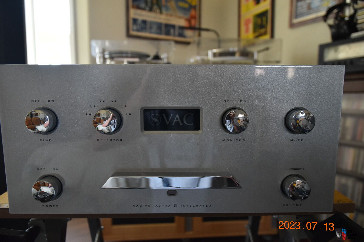 Pristine & Rare VAC Alpha Integrated Amplifier For Sale - Aussie Audio Mart