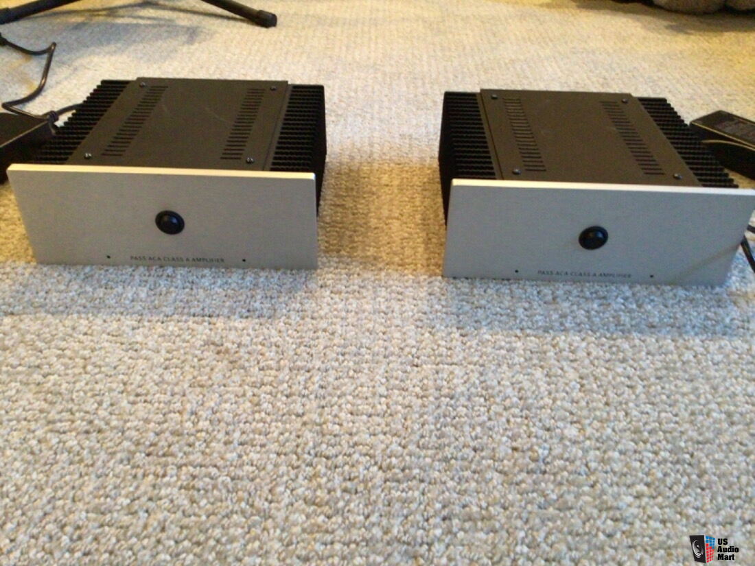 Pair of ACA amplifiers amps with full Tungsten Audio premium parts ...