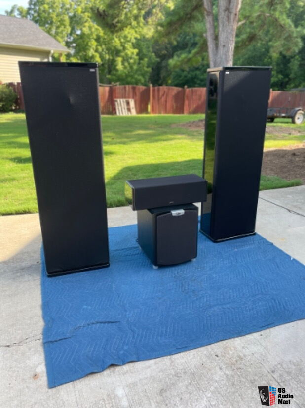 Mirage M1 speakers with Mirage sub & Mirage Center Photo #4568108 - US ...