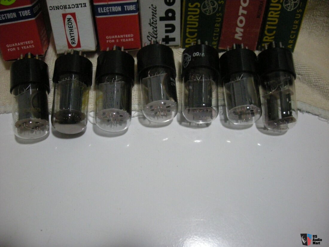 7) NOS 6SN7 Tubes - GE and RCA Made Photo #4568490 - US Audio Mart