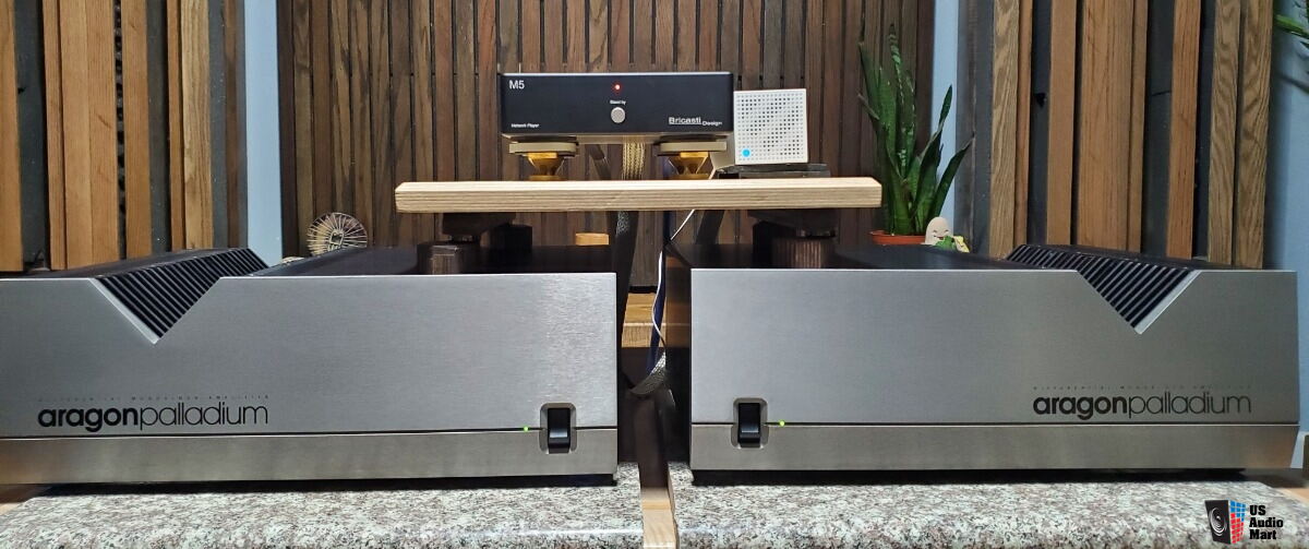 Aragon palladium II Pair Monoblock Power Amplifiers Photo #4568845 - US ...