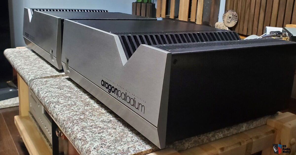 Aragon palladium II Pair Monoblock Power Amplifiers Photo #4568846 ...
