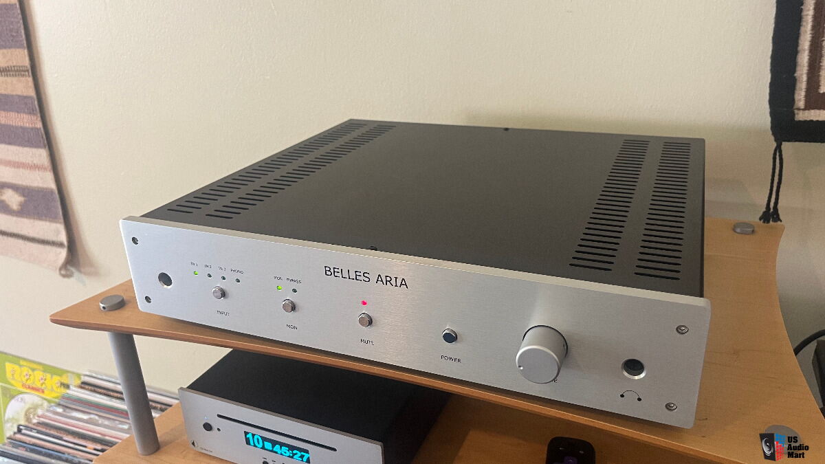 Belles Aria Integrated Amplifier with MM Phono and headphone amp ...