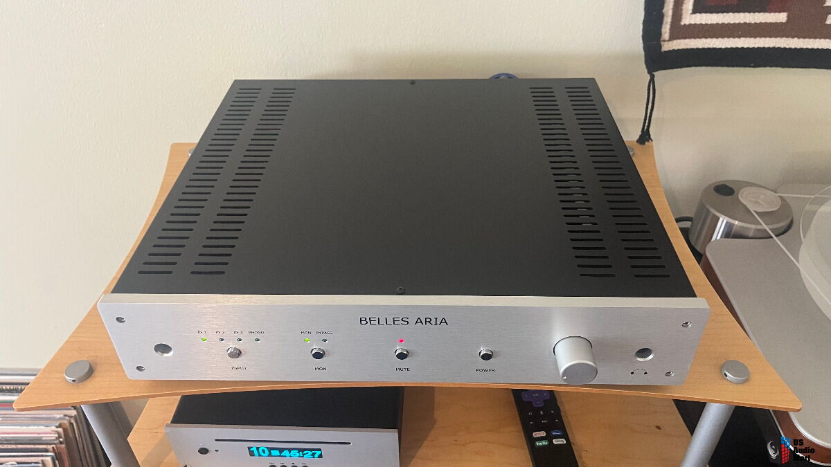 Belles Aria Integrated Amplifier with MM Phono and headphone amp ...
