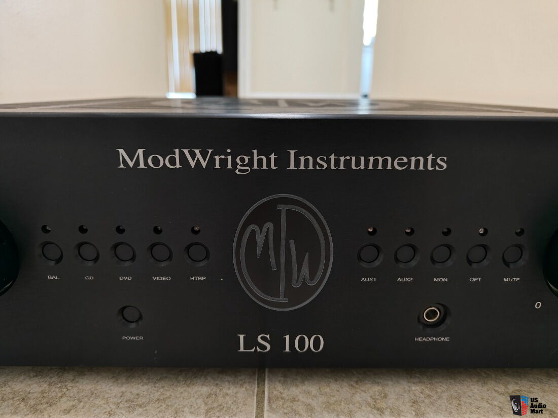 Modwright LS-100 Tube Preamp BLACK MSRP $5600 TWO Sets of Tubes Photo ...