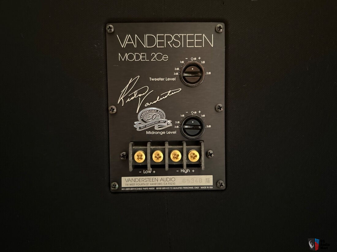 Vandersteen 2Ce Signature II Pair with Stands Photo #4573478 - US Audio ...