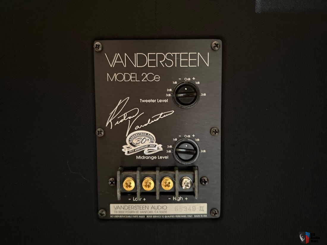 Vandersteen 2Ce Signature II Pair with Stands Photo #4573479 - US Audio ...