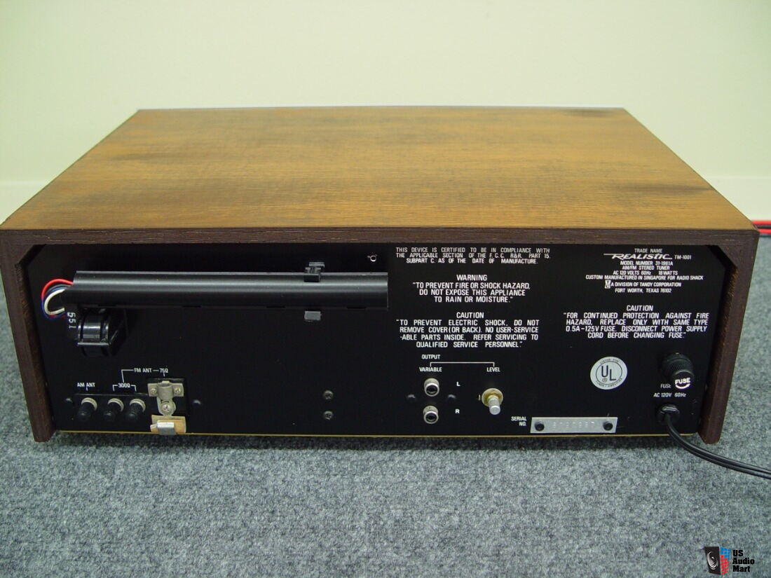 Realistic SA-2001 & TM-1001 Amp and Tuner! Photo #4575658 - US Audio Mart