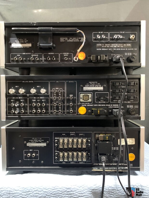 Accuphase "Holy Trinity": The exceptional P-300 amp, C-200 Pre, and T ...