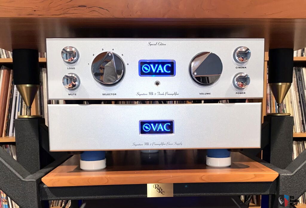 VAC Signature Mk IIa SE Preamplifier with Phono Section For Sale - US ...