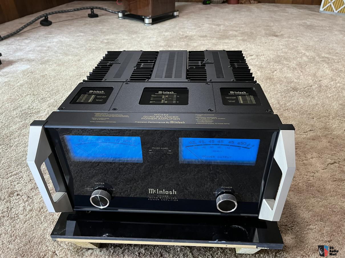 McIntosh MC462 Power Amplifier LIKE NEW! Dealer Ad - Canuck Audio Mart