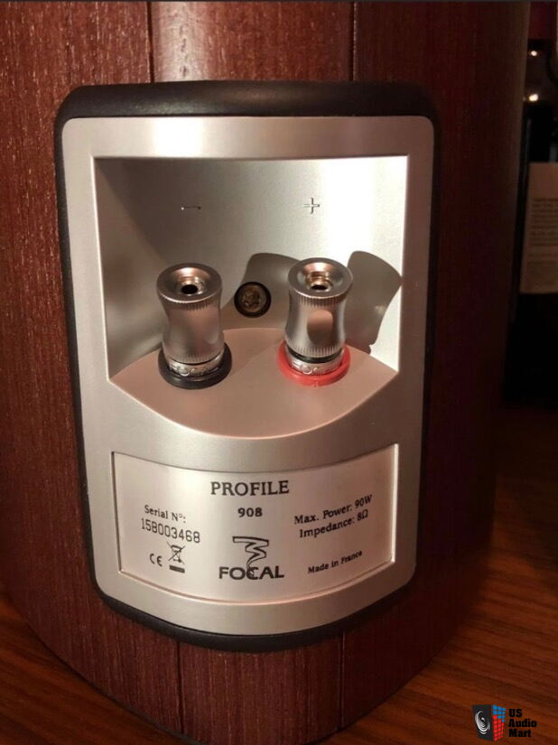 Focal PROFILE 908W bookshelf, Pair, Sandwich Woofers, Aluminium ...
