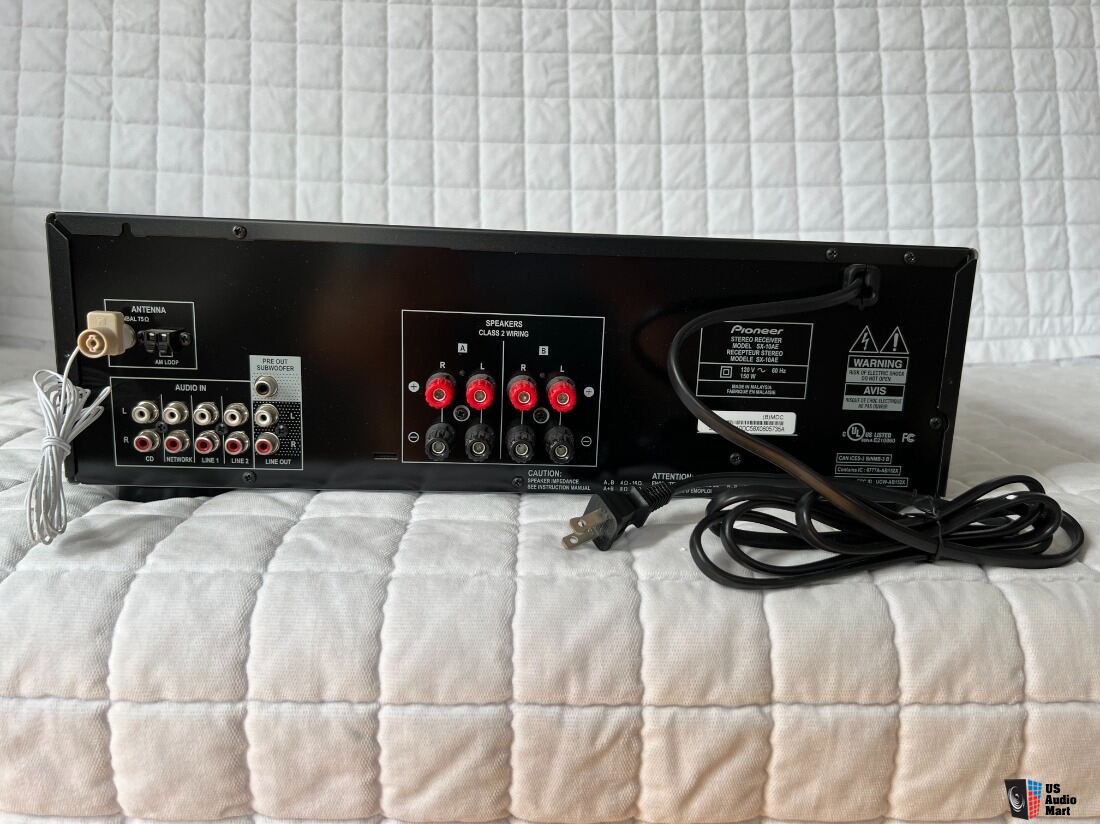 Pioneer SX-10AE Audio Stereo Integrated Amplifier Receiver with ...