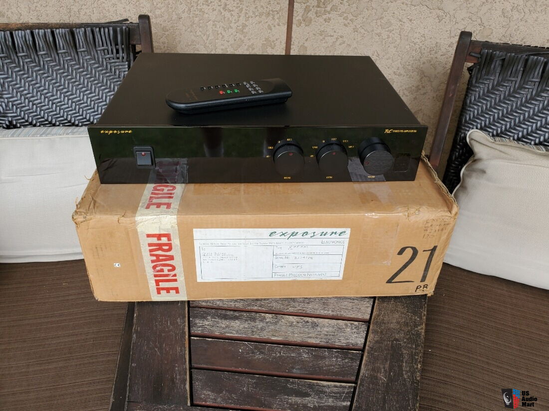 Exposure Stereo Preamp XX II 21 In Excellent Condition W Remote ...