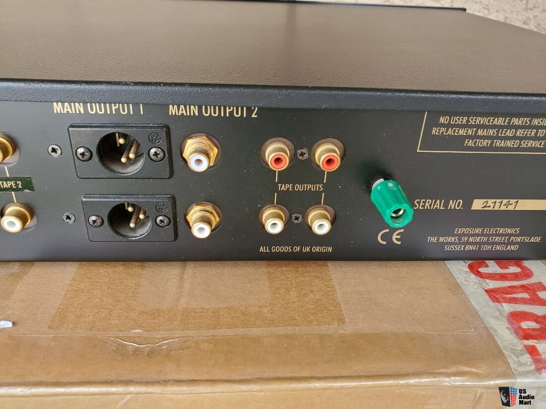 Exposure Stereo Preamp XX II 21 In Excellent Condition W Remote ...
