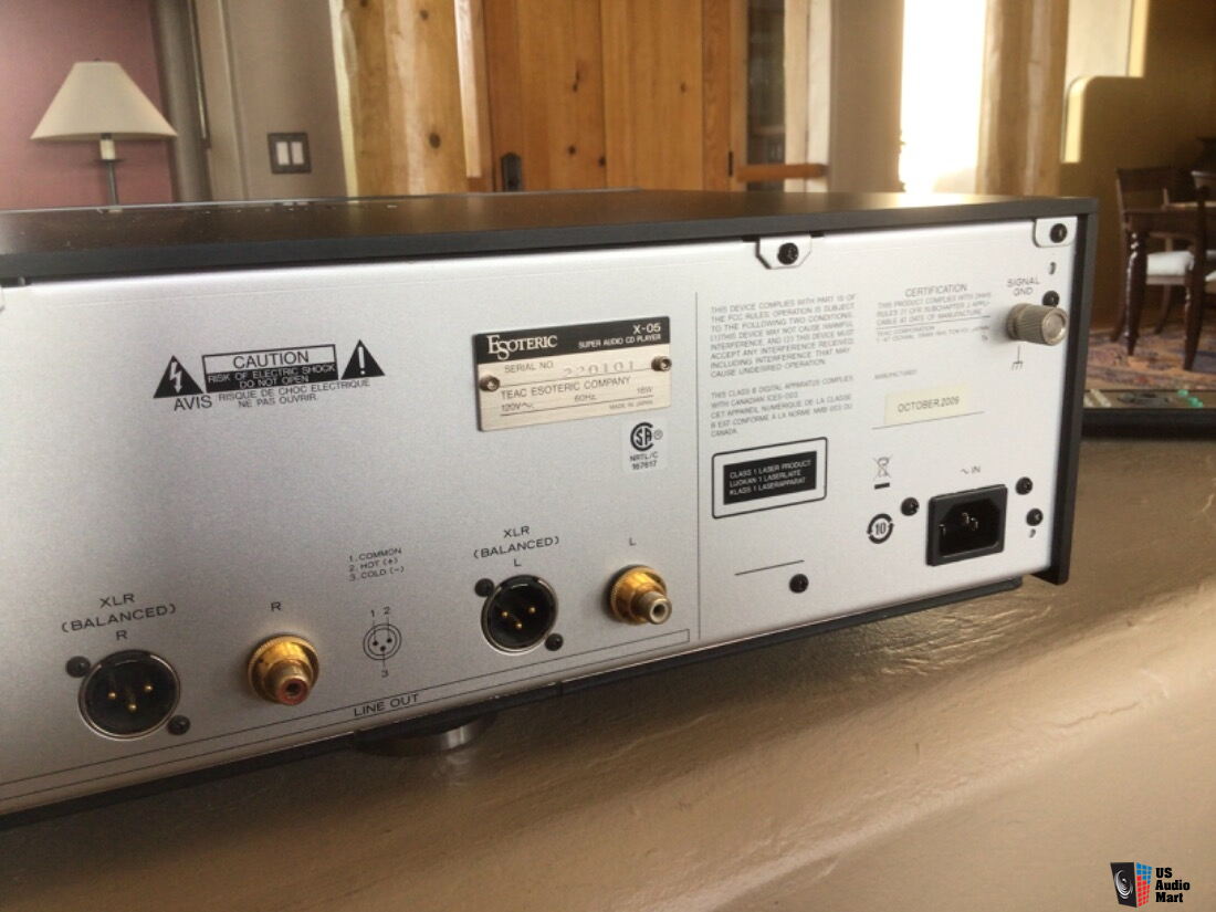 Esoteric X-05 SACD Player 20th Anniversary Black Faceplate Photo ...