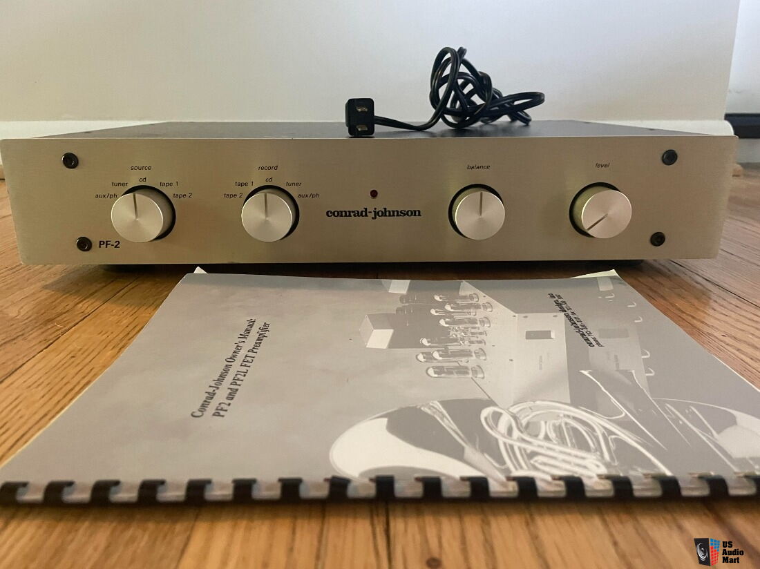 Conrad-Johnson PF2L Line Level All-Analog Preamplifier Photo #4583390 ...