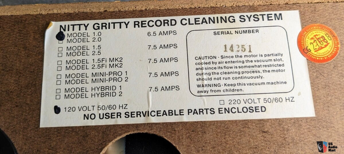 Nitty Gritty 1.0 record cleaner For Sale - UK Audio Mart