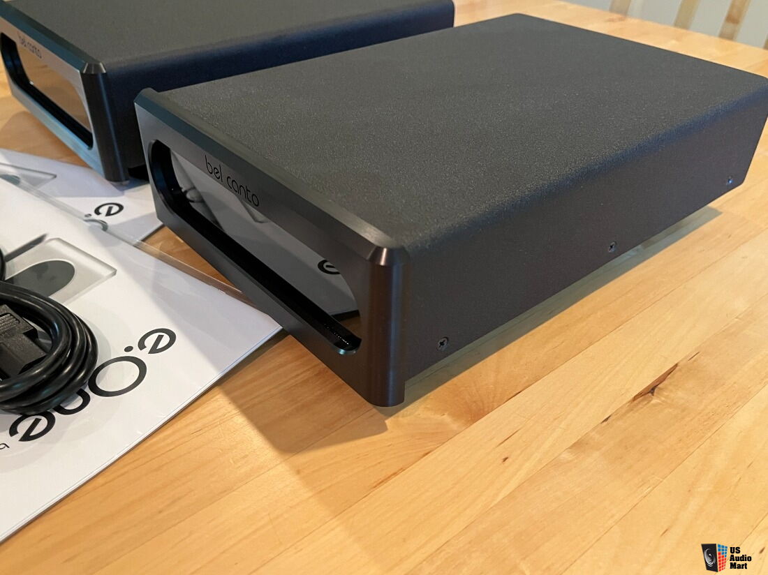 Bel Canto REF600M mono block power amplifiers - Mint and Low Hours ...