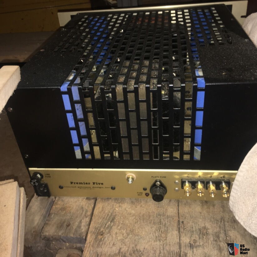 Conrad johnson PREMIER 5 mono bloc tube amps Photo #4583908 - US Audio Mart