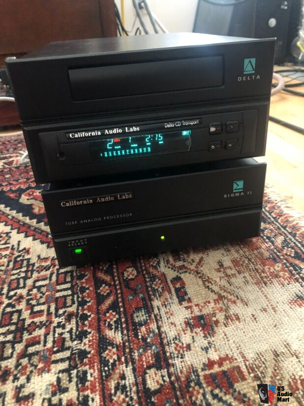 California Audio Labs Delta transport and Sigma II Tube DAC - Recently ...