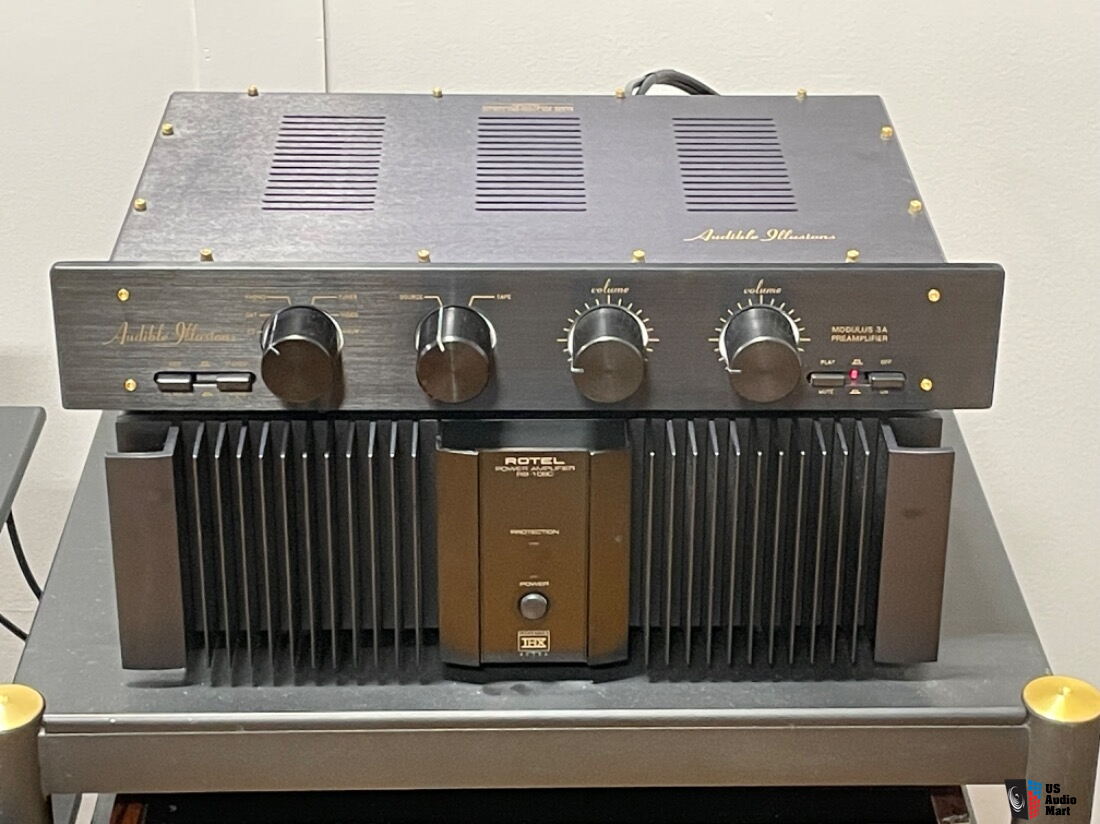 Audible Illusions, Modulus 3A Preamp w/PS 1 Offboard Power Supply & MM ...