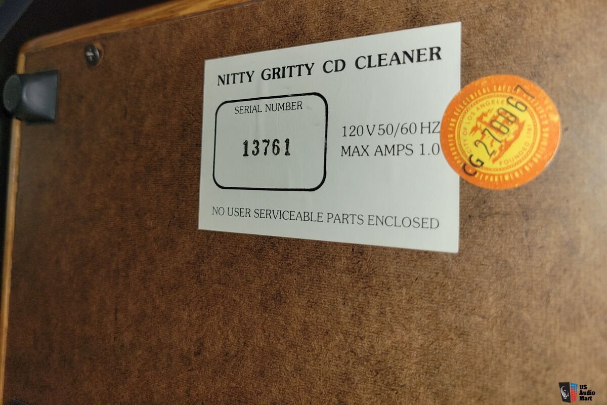 NITTY GRITTY NittyGritty CD Cleaner Photo #4586110 - US Audio Mart
