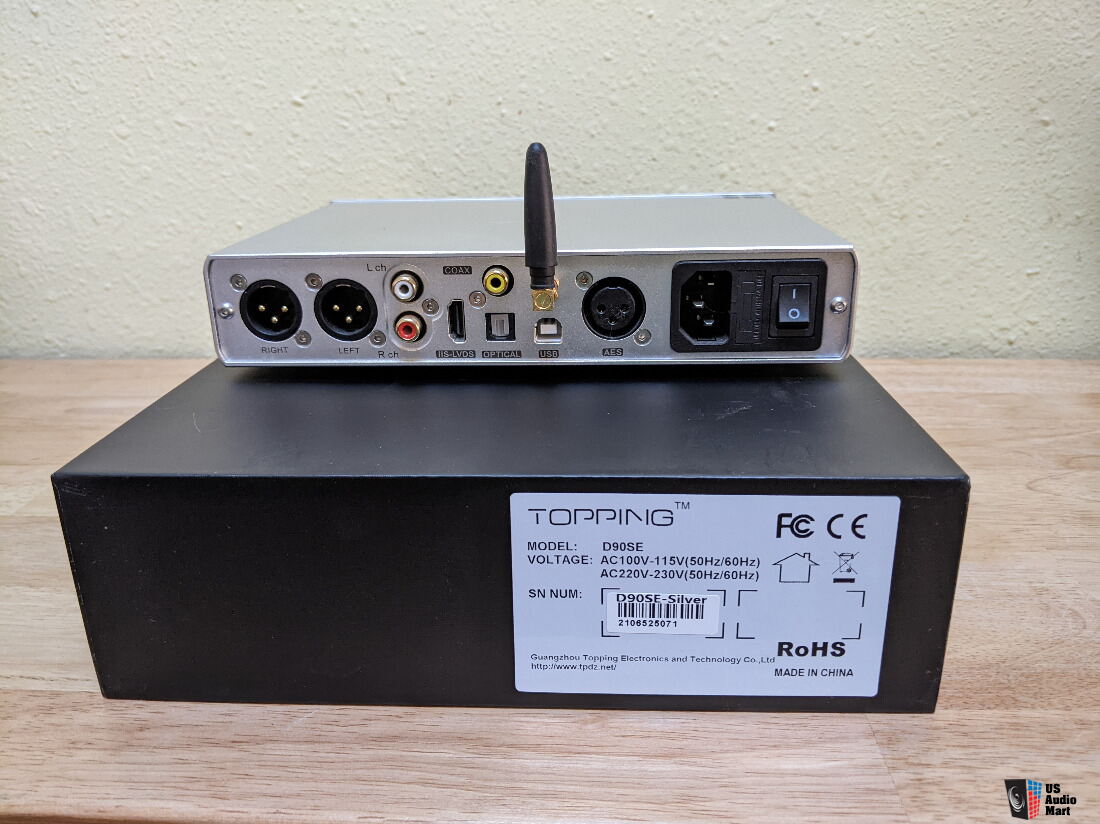 Topping D90SE MQA Black Photo #4586350 - US Audio Mart