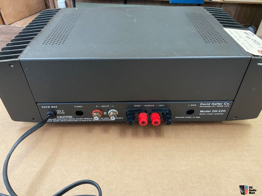 Musical Concepts HAFLER DH220 Power Amplifier Photo #4587241 - US Audio ...
