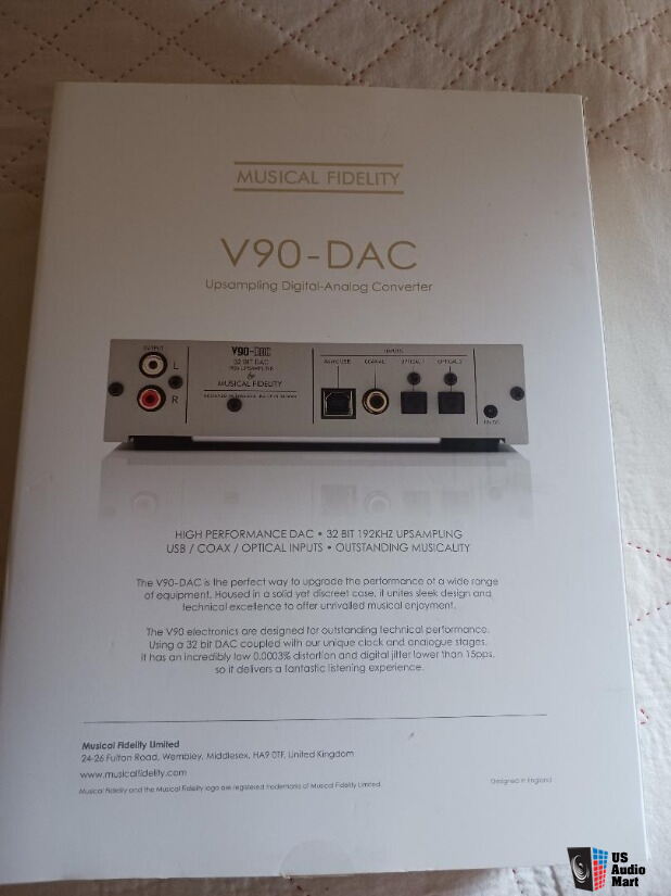 Musical Fidelity V90 DAC Photo #4587375 - US Audio Mart
