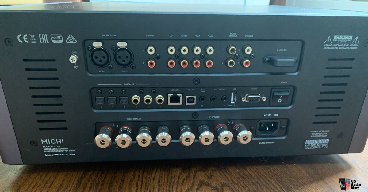 Rotel MICHI X5 Integrated amp Excellent Photo #4588520 - US Audio Mart