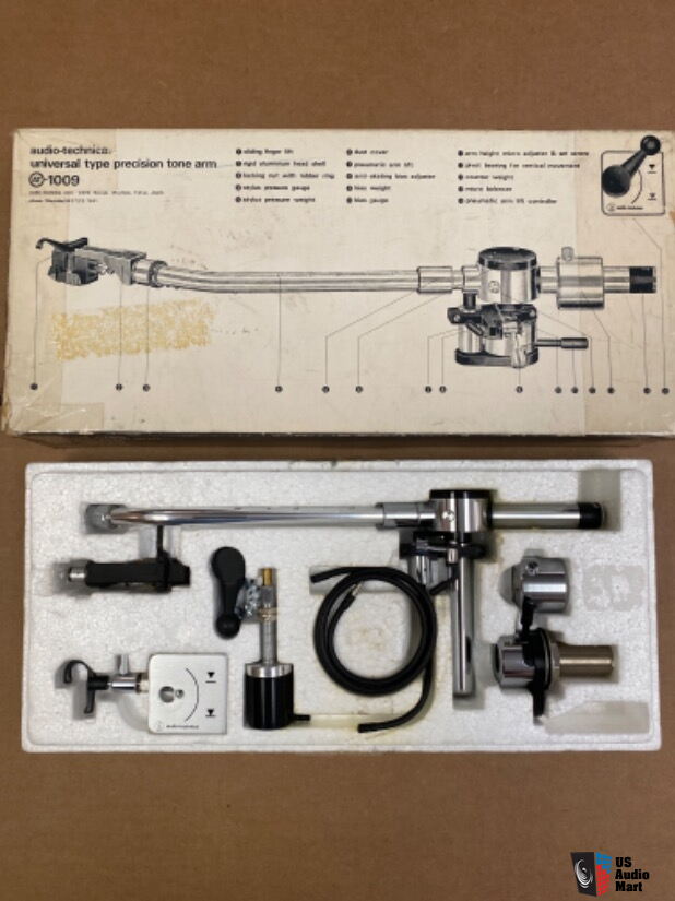 Audio Technical AT-1009 Universal Precision Tone Arm For Sale - Canuck ...