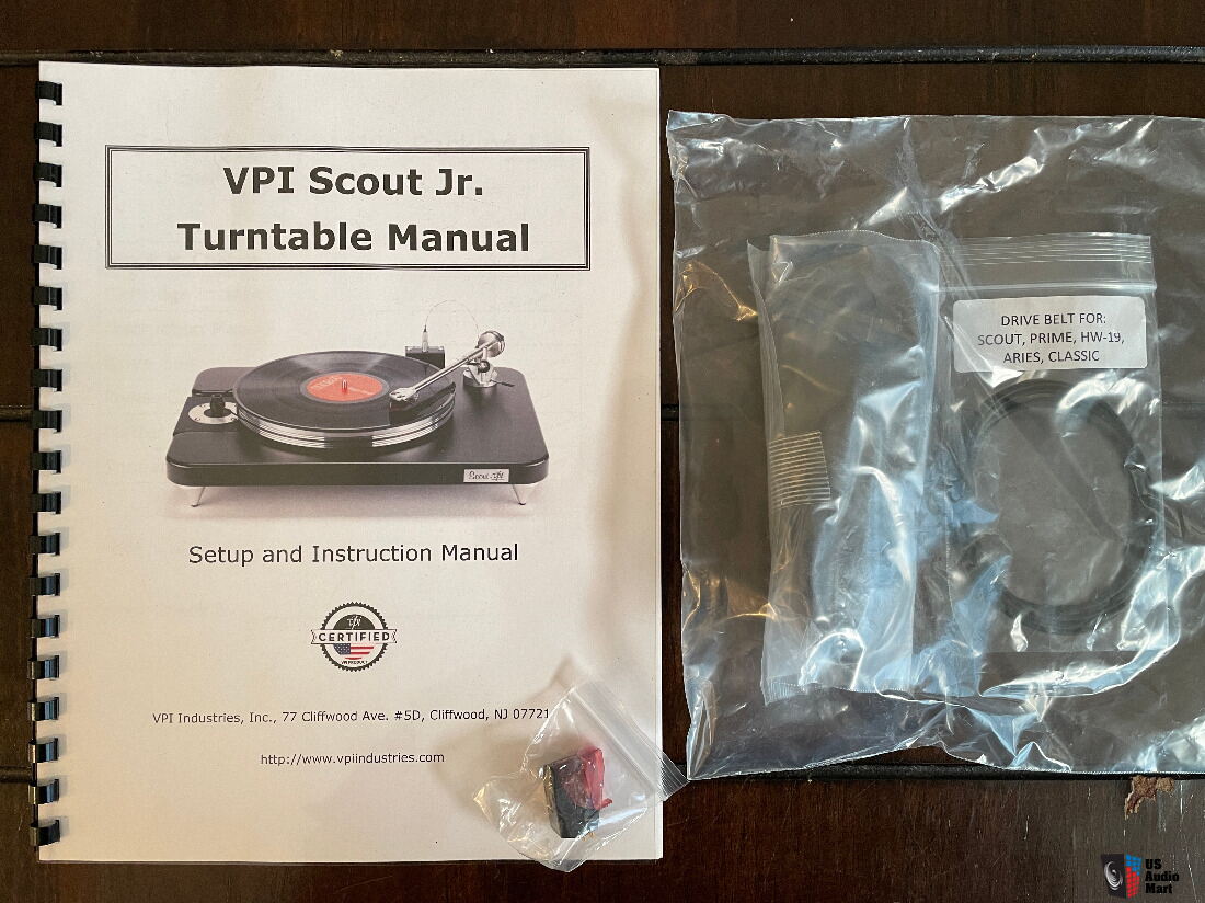 VPI Industries Scout Jr. Turntable - BRAND NEW, Extra Ortofon 2M Red ...