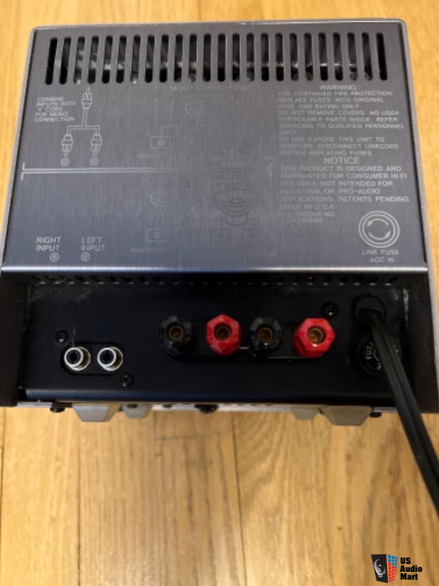 Carver m400t cube amp Photo #4590139 - US Audio Mart
