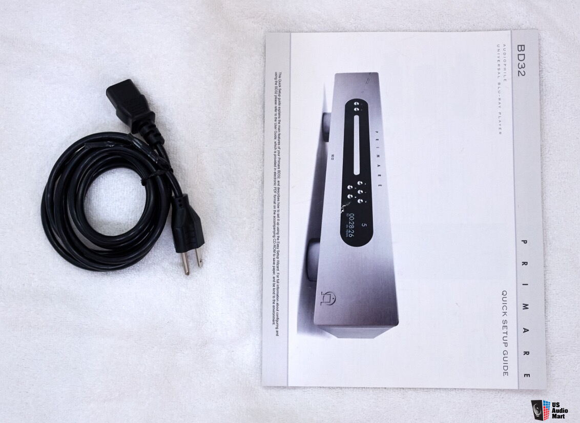 Primare BD32 Universal Disc Player in Black Photo #4590897 - US Audio Mart