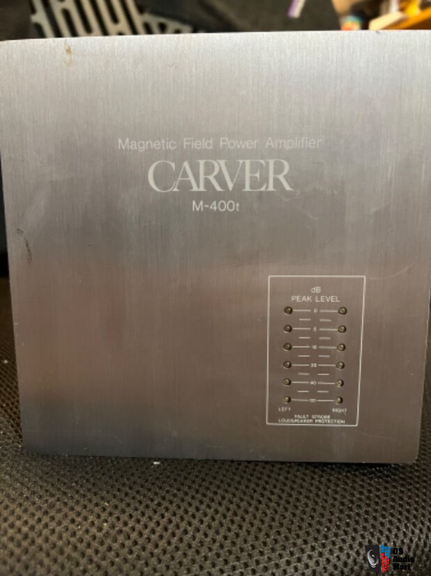 Carver m400t cube amp Photo #4590140 - US Audio Mart