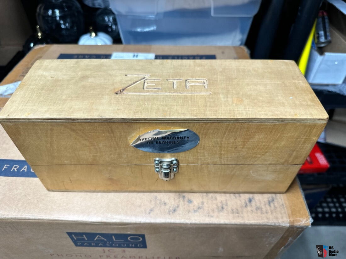 Zeta Tonearm with original box & 2 mounting collars Photo #4593557 ...
